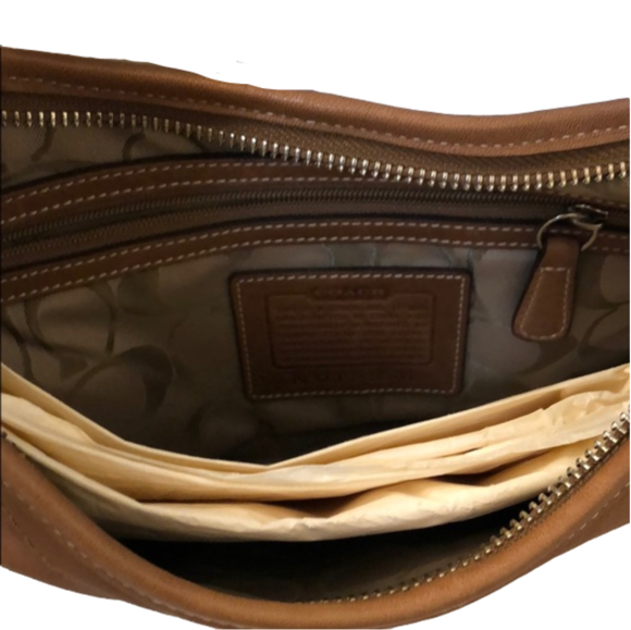 Coach | Bags | Coach Tan Leather Purse | Poshmark